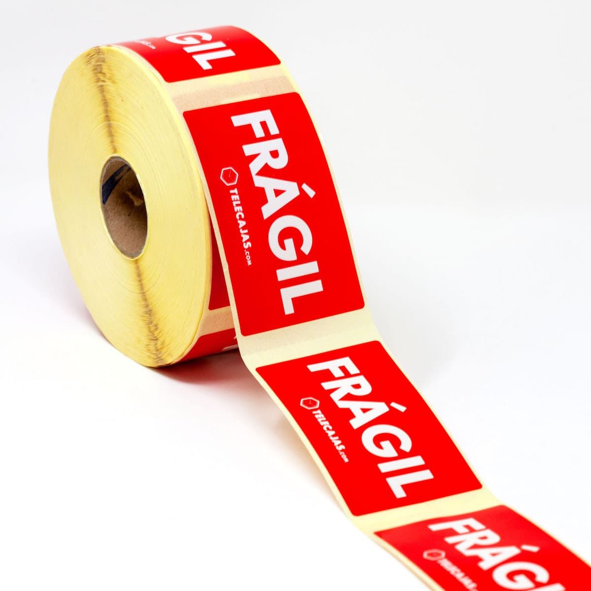 TELEBOXES | Adhesive fragile sticker notice on the shipment of fragile ...