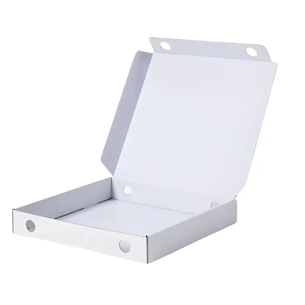 TELEBOXES | Caixa Branca para Omelete de Batata Espanhola | 23x23x5 cm ...